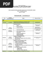 Module For Osh | PDF | Occupational Safety And Health | Prevention