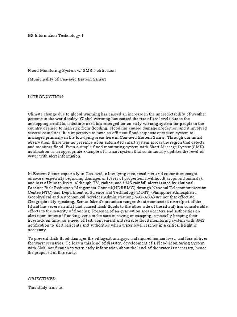 Thesis Final-Bsit | PDF | Radio | Data Transmission