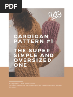 Turtle Dove V-Neck Sweater Pattern | PDF | Knitting | Yarn