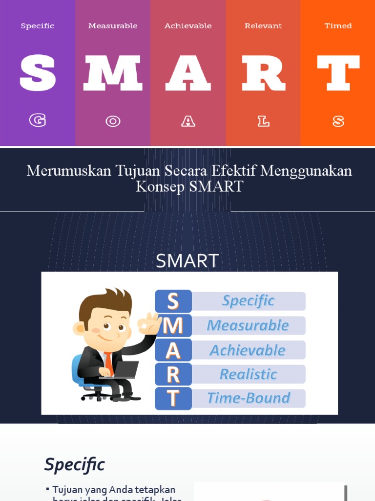 Merumuskan Tujuan Secara Efektif Menggunakan Konsep SMART | PDF