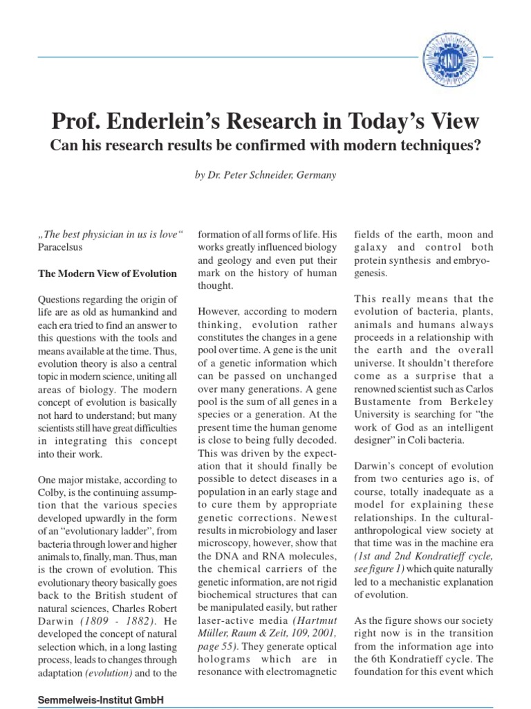 Enderlein Engl | PDF | Lyme Disease | Bacteria