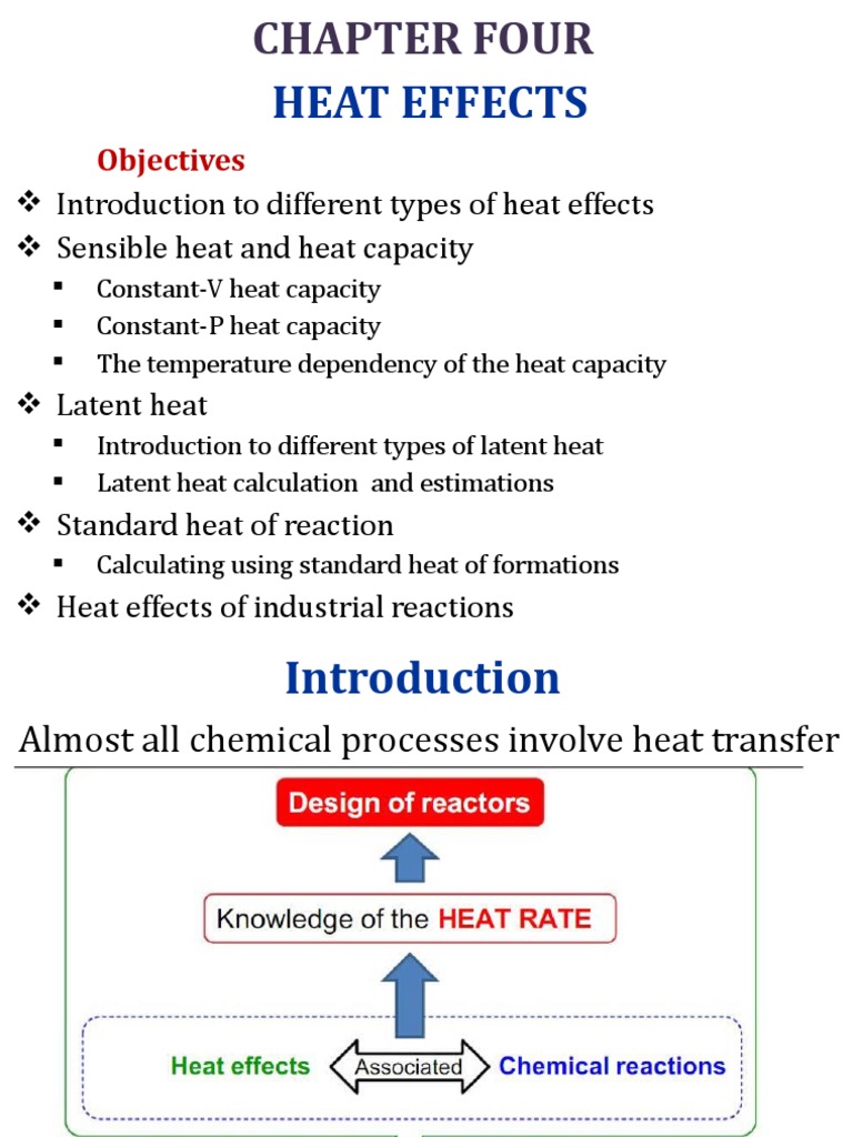 Chapter 4 (Heat Effects) | PDF | Heat | Latent Heat