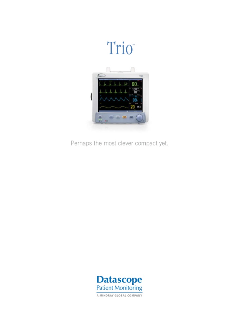 Datascope Trio Brochure | PDF | Computing