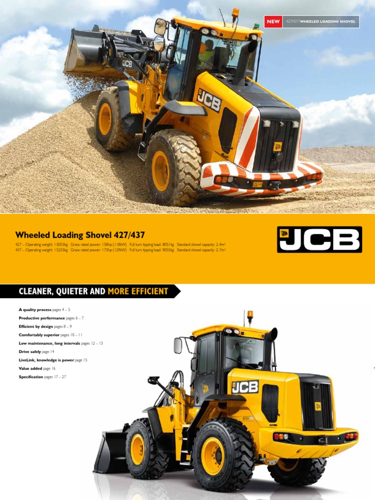 427/437 - Wheeled Loading Shovel | PDF | Transmission (Mechanics ...