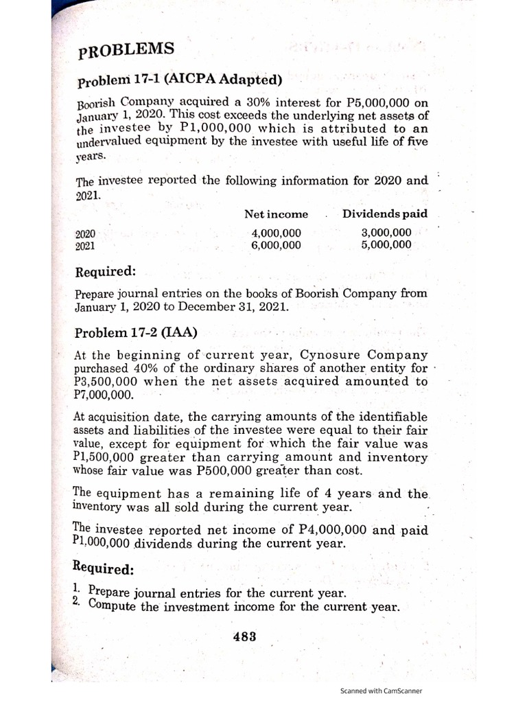IA 2 Chapter 17 Problems | PDF