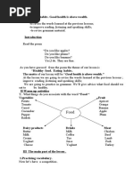 Food Time Table | PDF