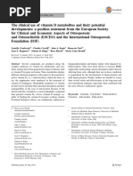Mechanism of Action of Calcitriol | PDF | Vitamin D | Biotechnology