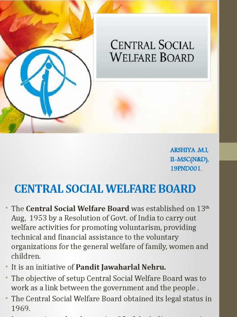 CSWB | PDF | Welfare | Social Work