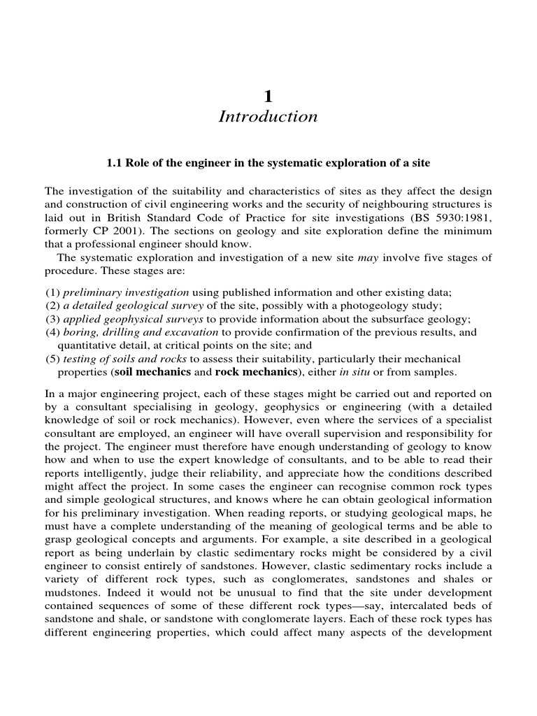 Introduction Geology | PDF | Geology | Rock (Geology)