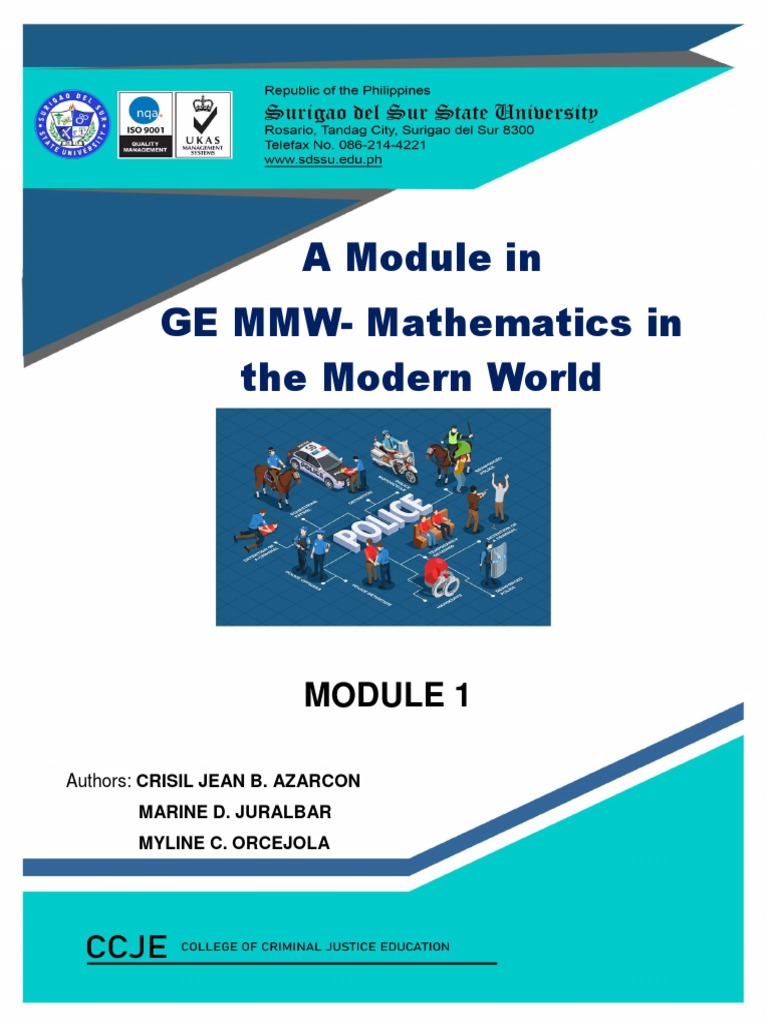 MMW Module-1 (SY.2021-2022) | PDF | Mathematics | Euclidean Geometry MMW Module-1 (SY.2021-2022) | PDF | Mathematics | Euclidean Geometry