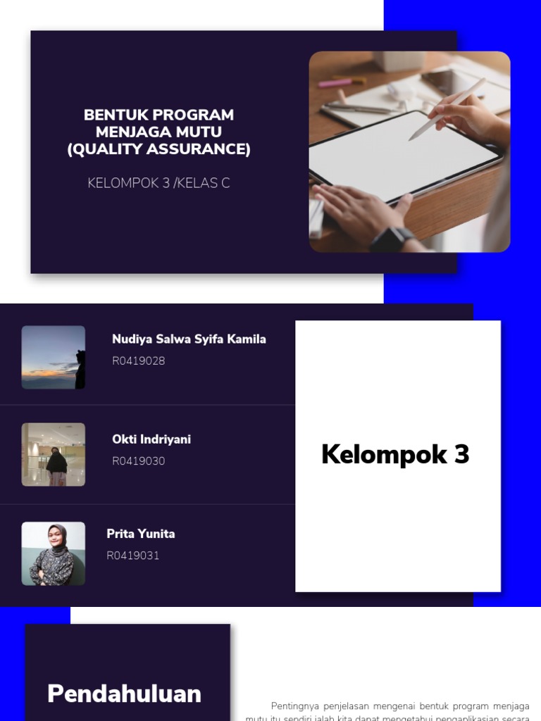Bentuk Program Menjaga Mutu | PDF