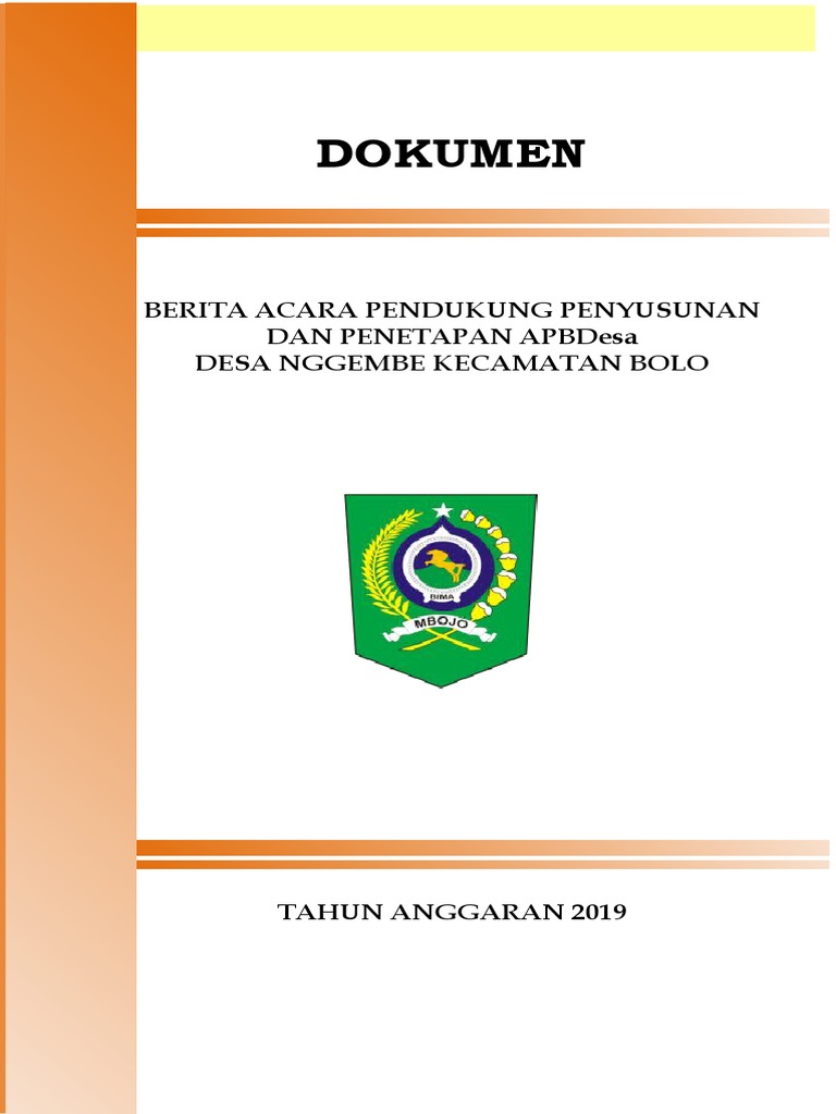 Cover Berita Acara | PDF