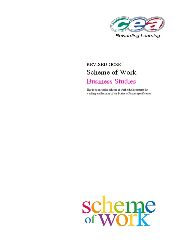 Gcse Bus Support 4844 | PDF | Entrepreneurship | Educational Technology