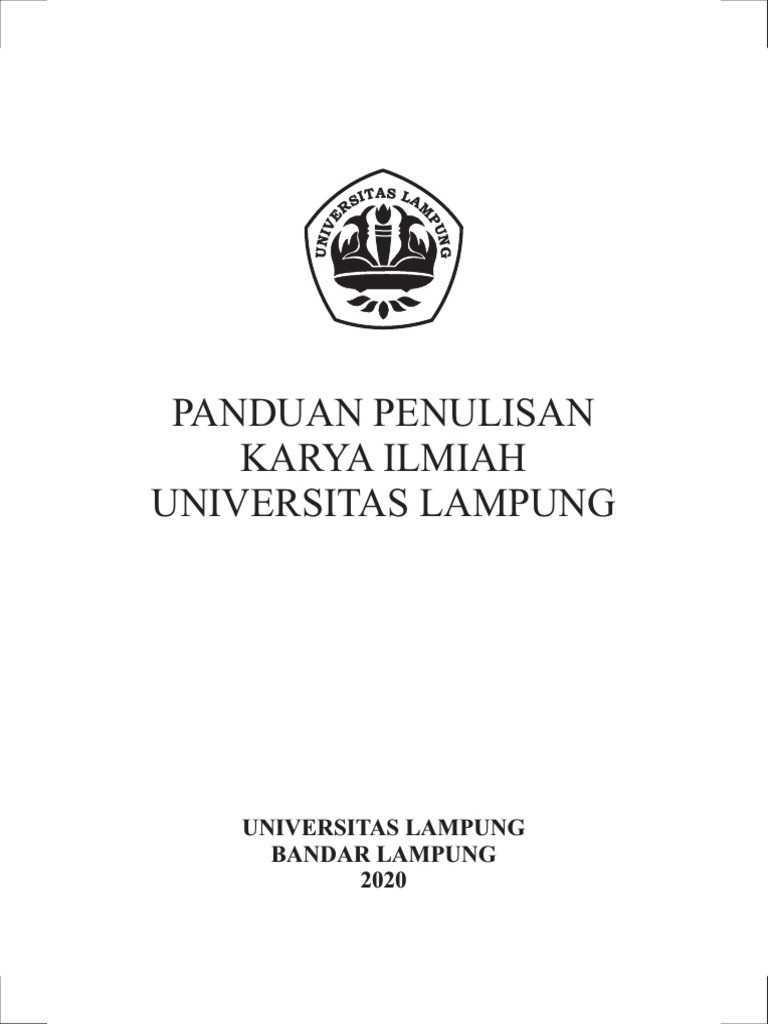 Panduan Penulisan Karya Ilmiah 2020 | PDF Panduan Penulisan Karya Ilmiah 2020 | PDF
