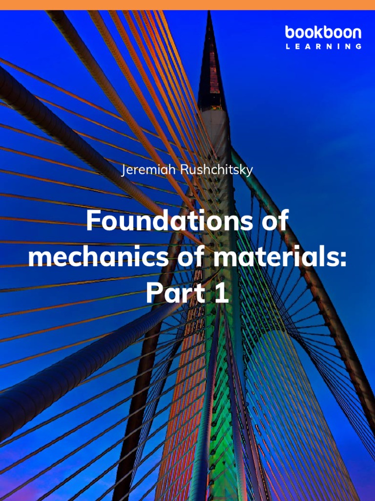 Foundations of Mechanics of Materials Part 1 | PDF | Fluid Mechanics ...
