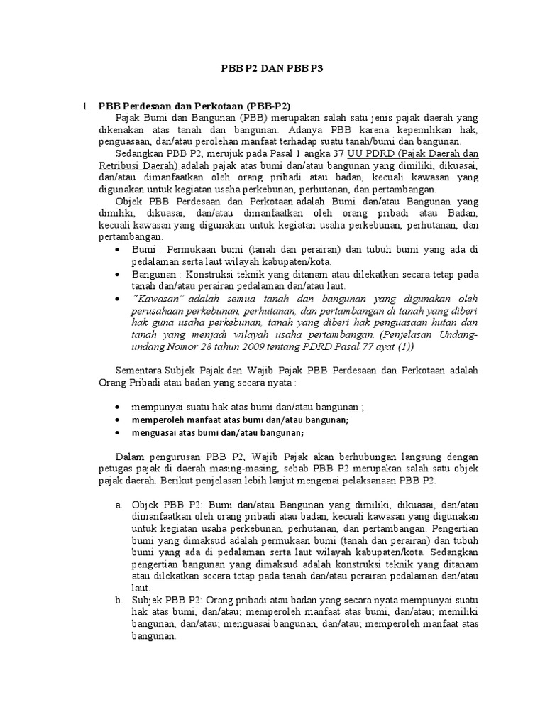 PBB P2 DAN PBB P3 | PDF PBB P2 DAN PBB P3 | PDF