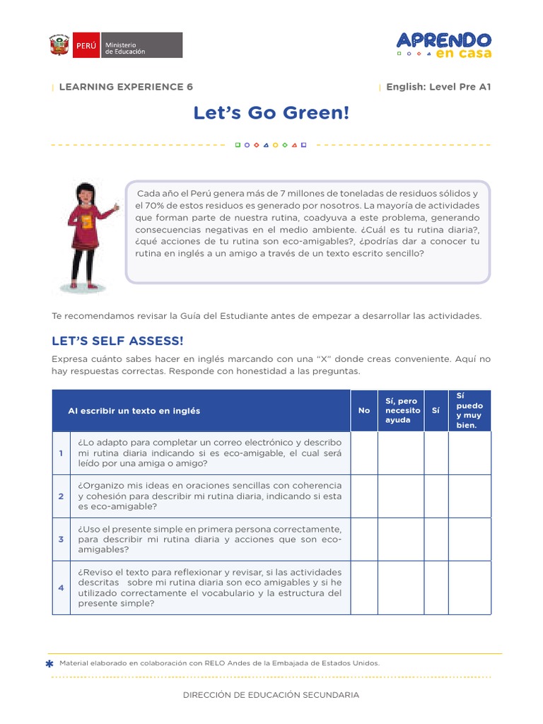 Exp6 Secundaria 1y2 Seguimosaprendiendo Ingles ...