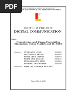 Convolution and Correlation Simulation | PDF | Convolution | Signal Processing