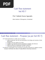 Ind AS - 7 Statement of Cash Flow Format - Felix | PDF | Expense | Dividend