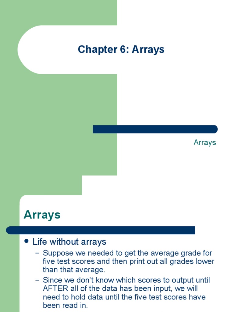 Analyzing Arrays: A Comprehensive Look at Arrays in C# | PDF | Array Data Structure | String ...