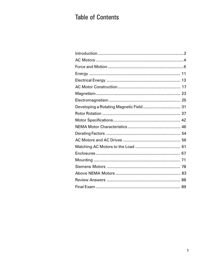 AC Motors | PDF | Inductor | Force