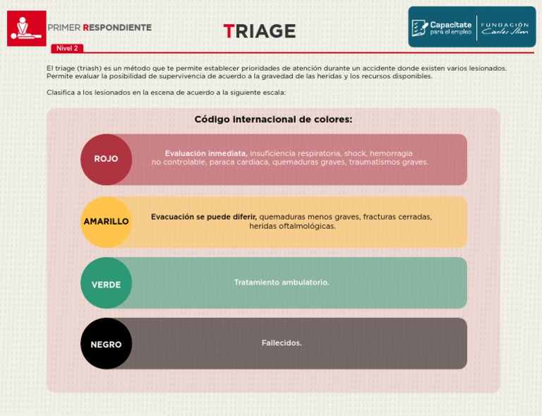 Infografia Triage | PDF
