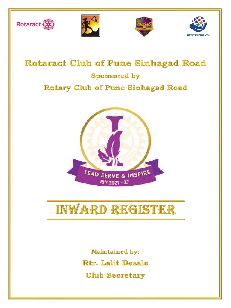 Rotary Club Letterhead Template | PDF