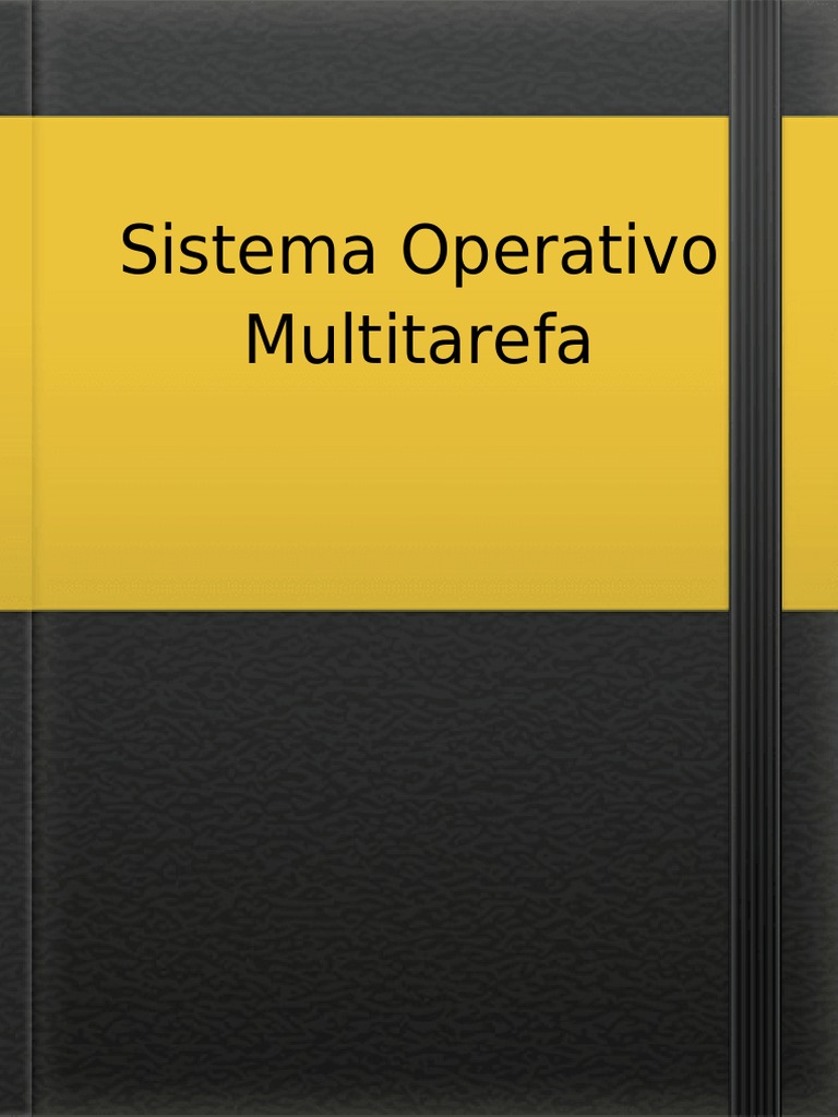 Sistema Operativo Multitarefa | PDF | Microsoft Windows | Sistema ...