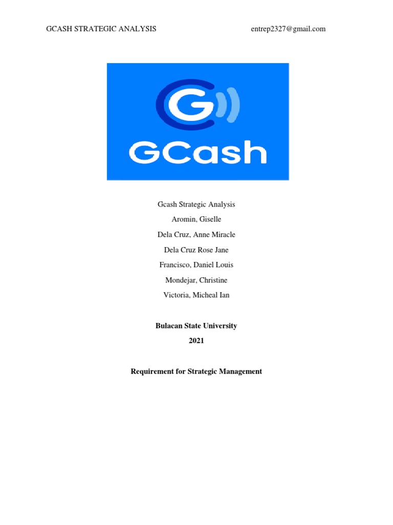 GCash Strategic Analysis Overview | PDF | Cryptocurrency | E Commerce