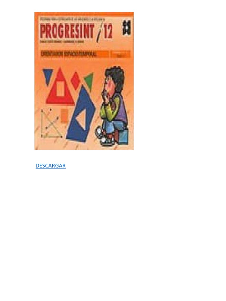 Progresint 12 Orientacion Espacio-Temporal | PDF