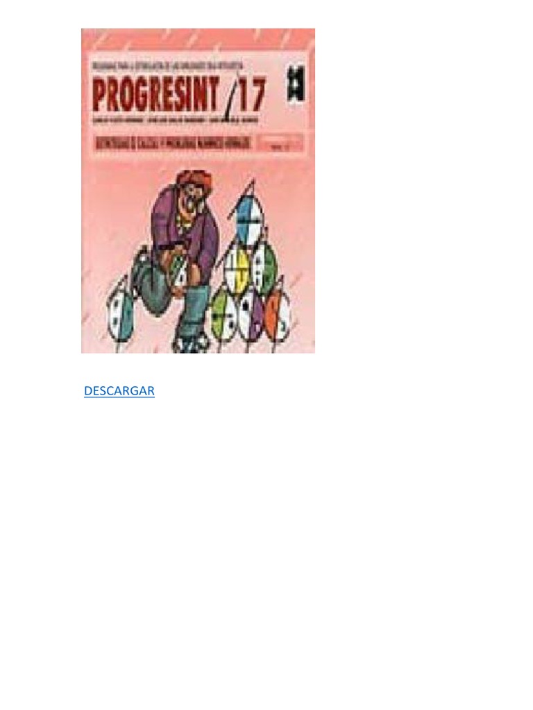 Progresint 17 Estrategias de Calculo y Problemas Numerico-Verbal Es | PDF