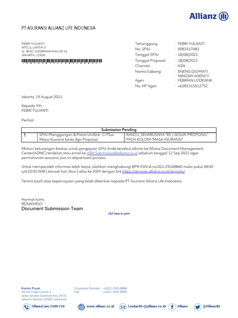 Sutra Submission Pending Letter | PDF Sutra Submission Pending Letter | PDF