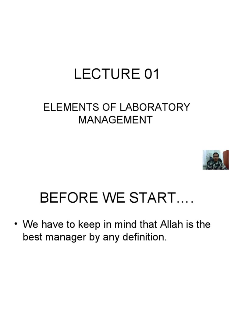 Elements of Laboratory Management | PDF | Career & Growth