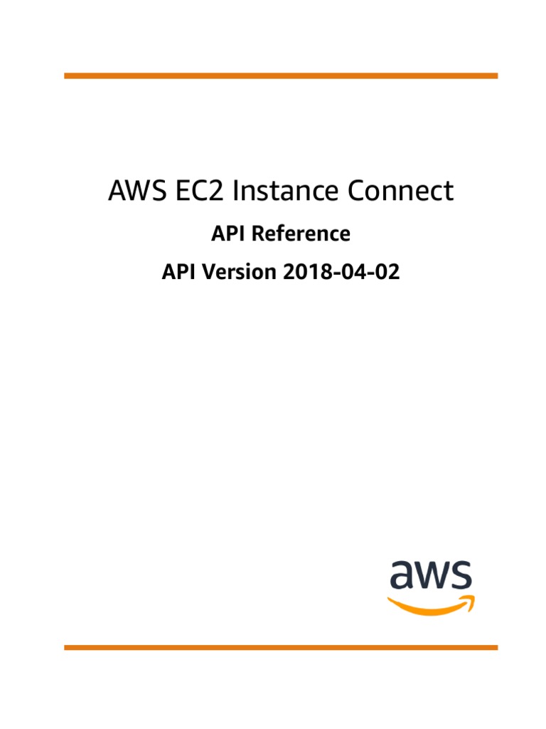 Ec2 Instance Connect Api | PDF | Hypertext Transfer Protocol | String (Computer Science)