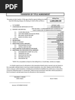 Lra Registration Fee Sample Computation | PDF | Mortgage Law | Deed