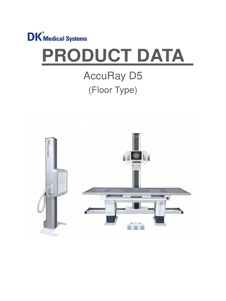 PRODUCT DATA - AccuRay D5 (Floor Type) | PDF | Vacuum Tube | Electrical ...