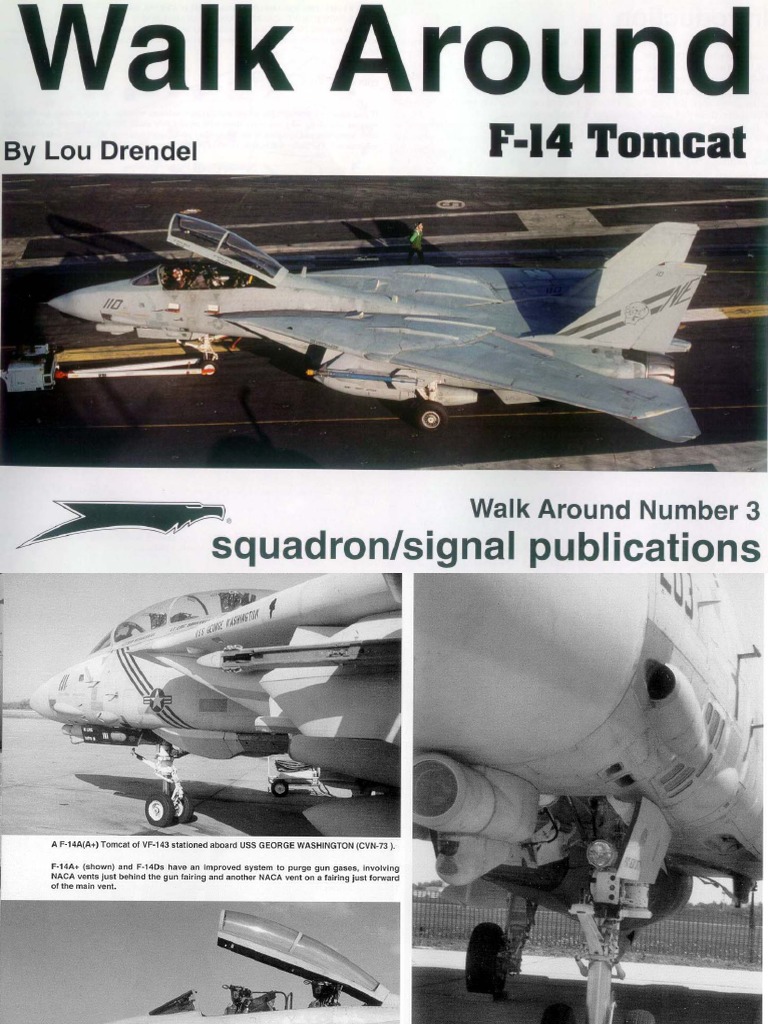 (Aviation) - (Squadron-Signal) - (Walk Around NÂ°03) - F-14 Tomcat | PDF