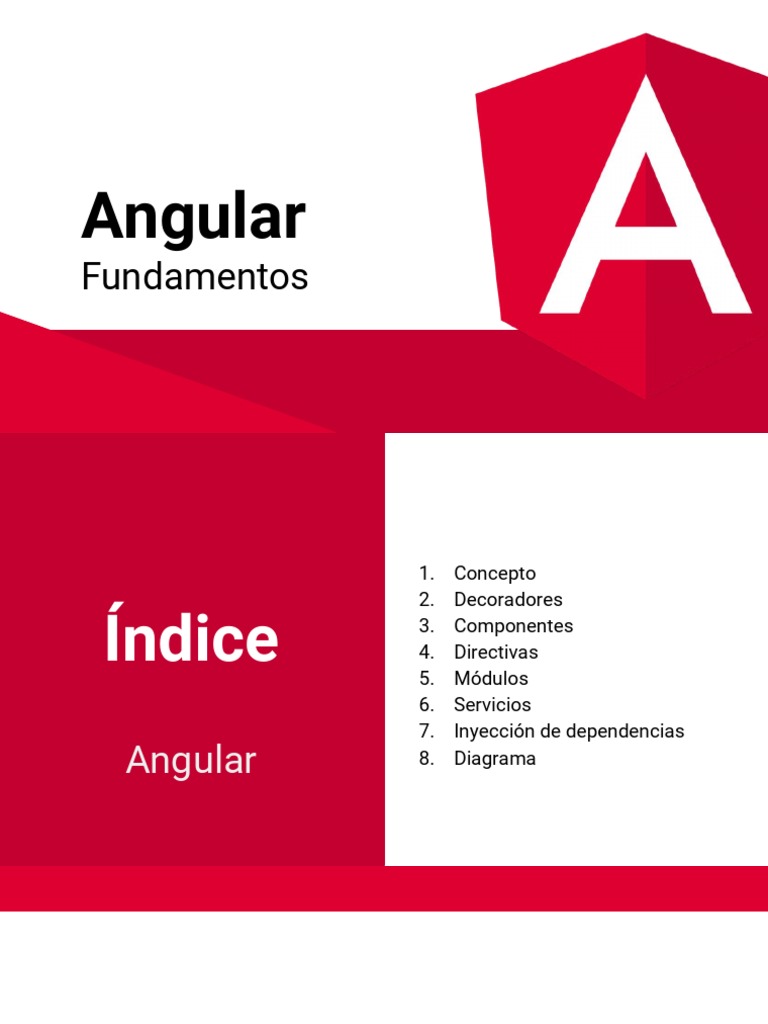 Presentación de Angular | PDF | HTML | Programación de computadoras