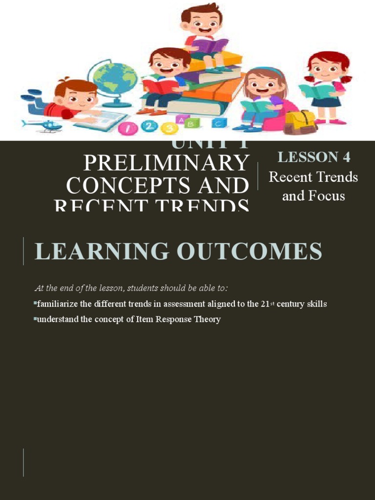 Trends in Educational Assessment | PDF | Educational Assessment | Pedagogy