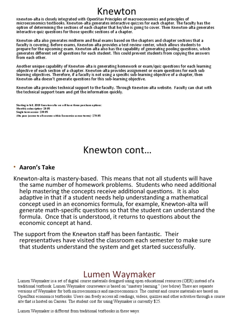 Knewton | PDF | Test (Assessment) | Textbook