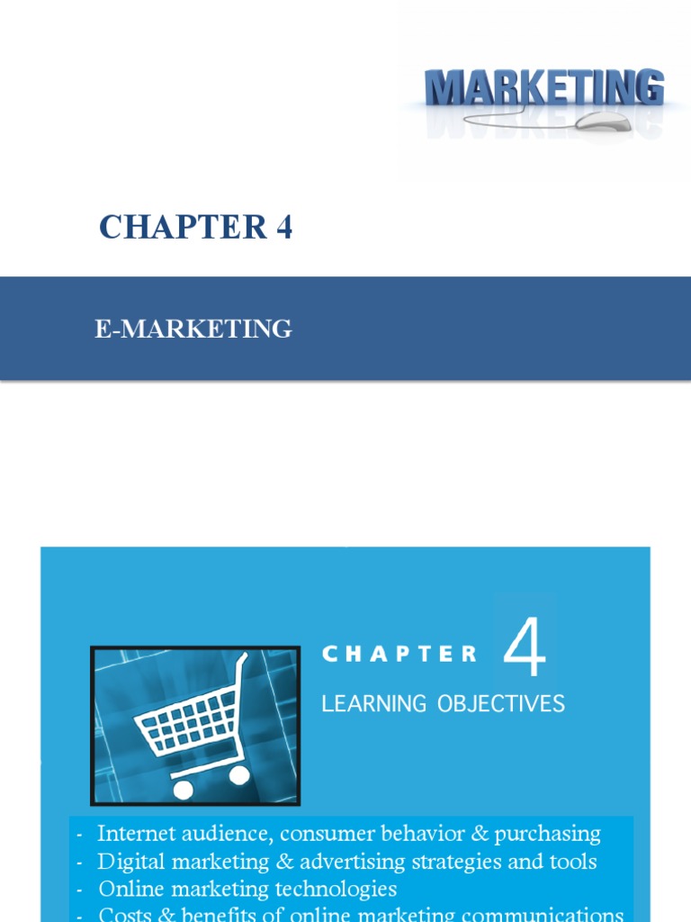Chapter 4 - Emarketing | PDF | Digital Marketing | Online Advertising