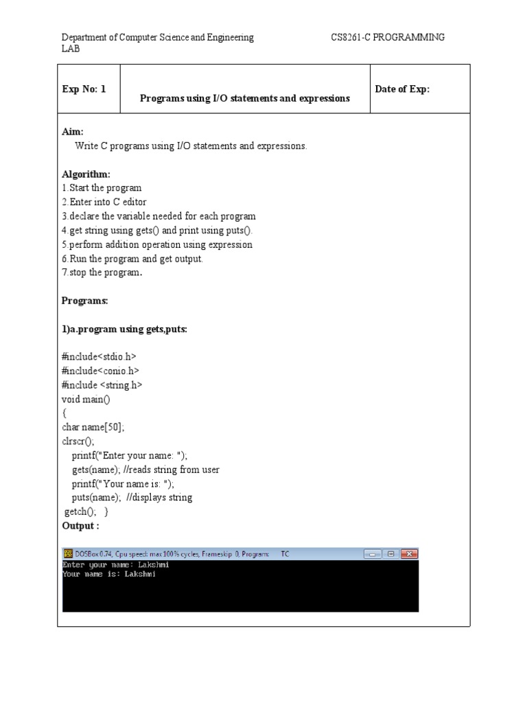 C Manual | PDF | Computer Programming | String (Computer Science)