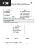 Prueba Diagnóstica de Español 4to Grado | PDF
