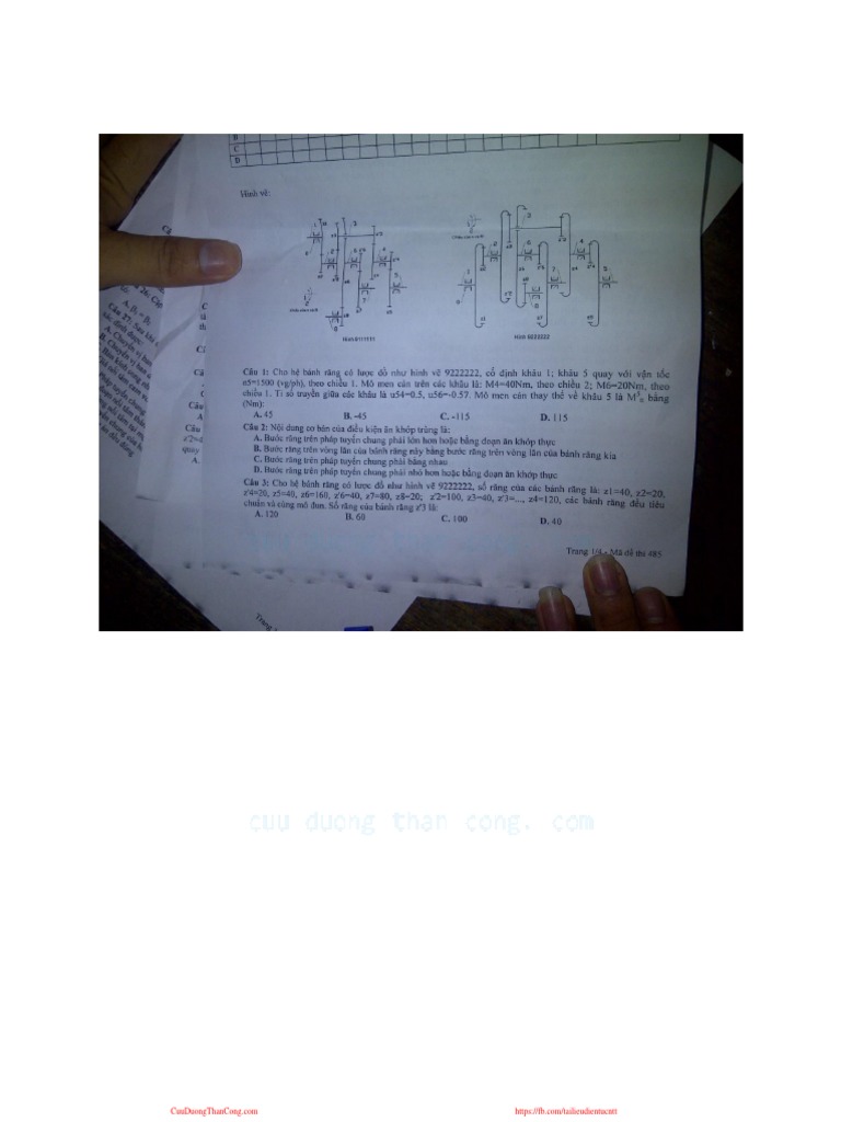 Nguyen Ly May Bui Trong Hieu Tong Hop de Thi (Cuuduongthancong - Com) | PDF | Cooking, Food & Wine