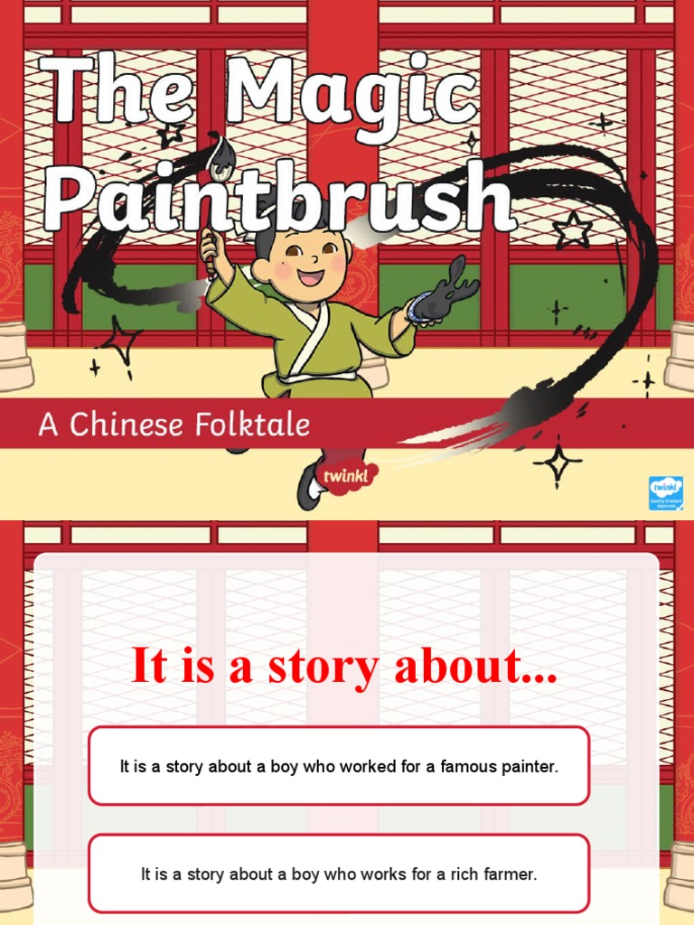 The Magic Paintbrush: A Folktale Summary | PDF | Poetry | General Fiction