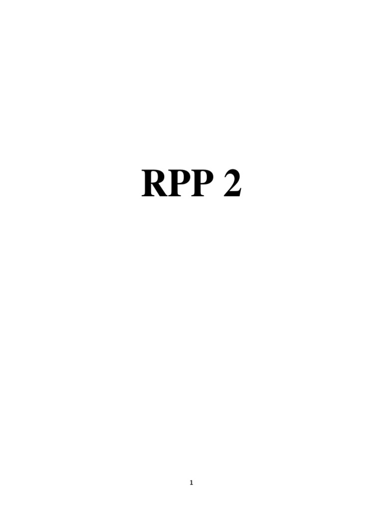 RPP Protein | PDF