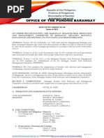 Sample BDRRMC Resoultion For The Adoptation of The BDRRM Plan | PDF ...