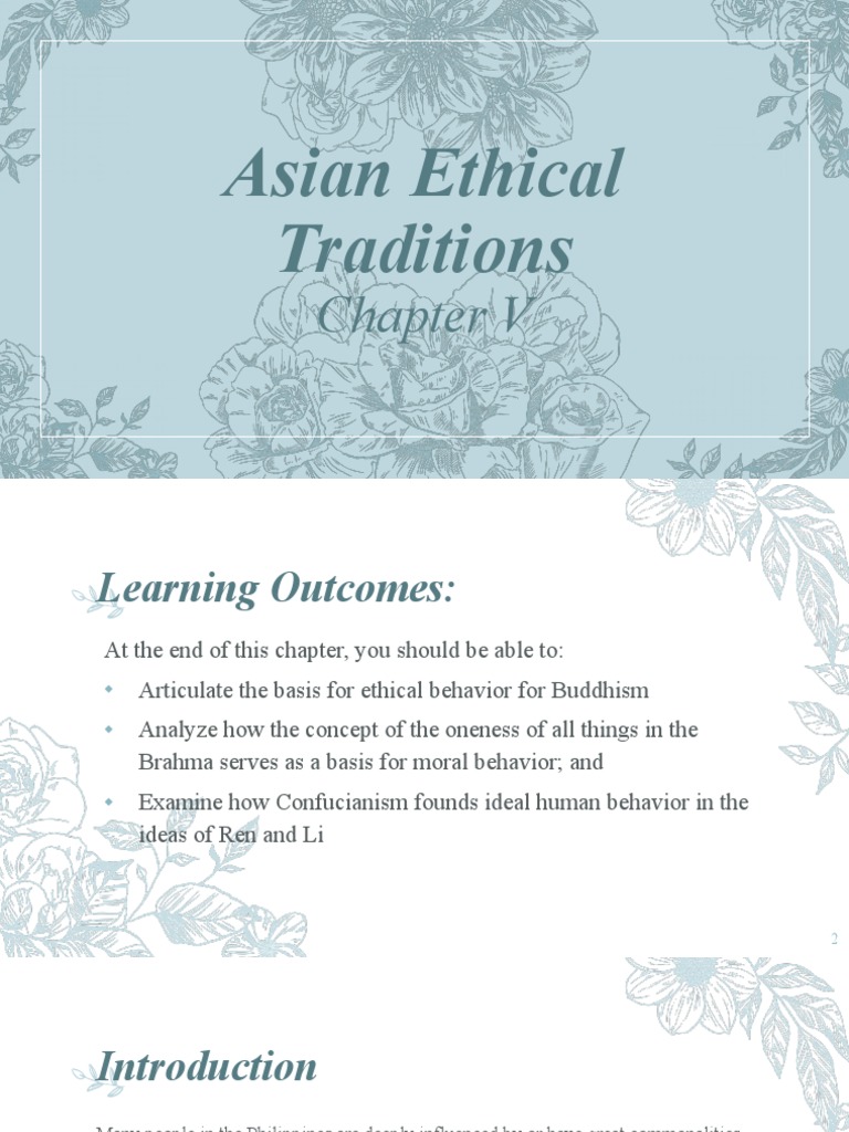 C5 - Asian Ethical Traditions | PDF | Nirvana | Confucianism