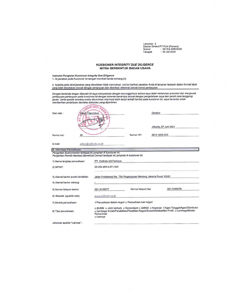 IDD UP2D Jakarta | PDF