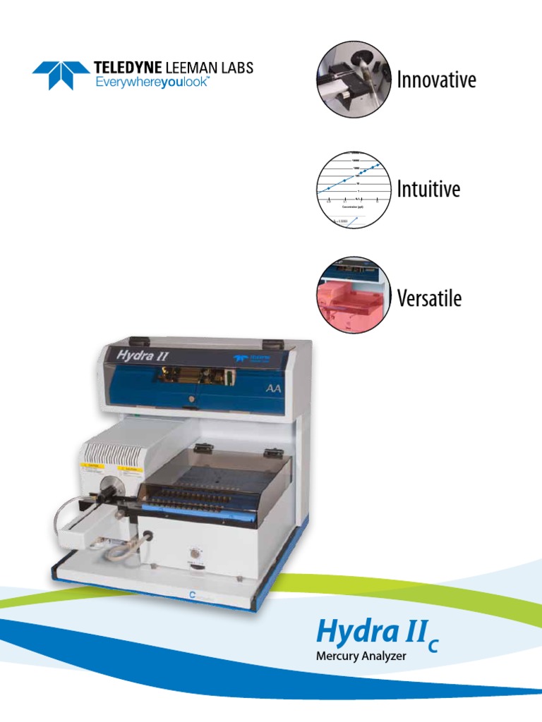 Hydra II C Brochure | PDF | Mercury (Element) | Atomic Absorption ...